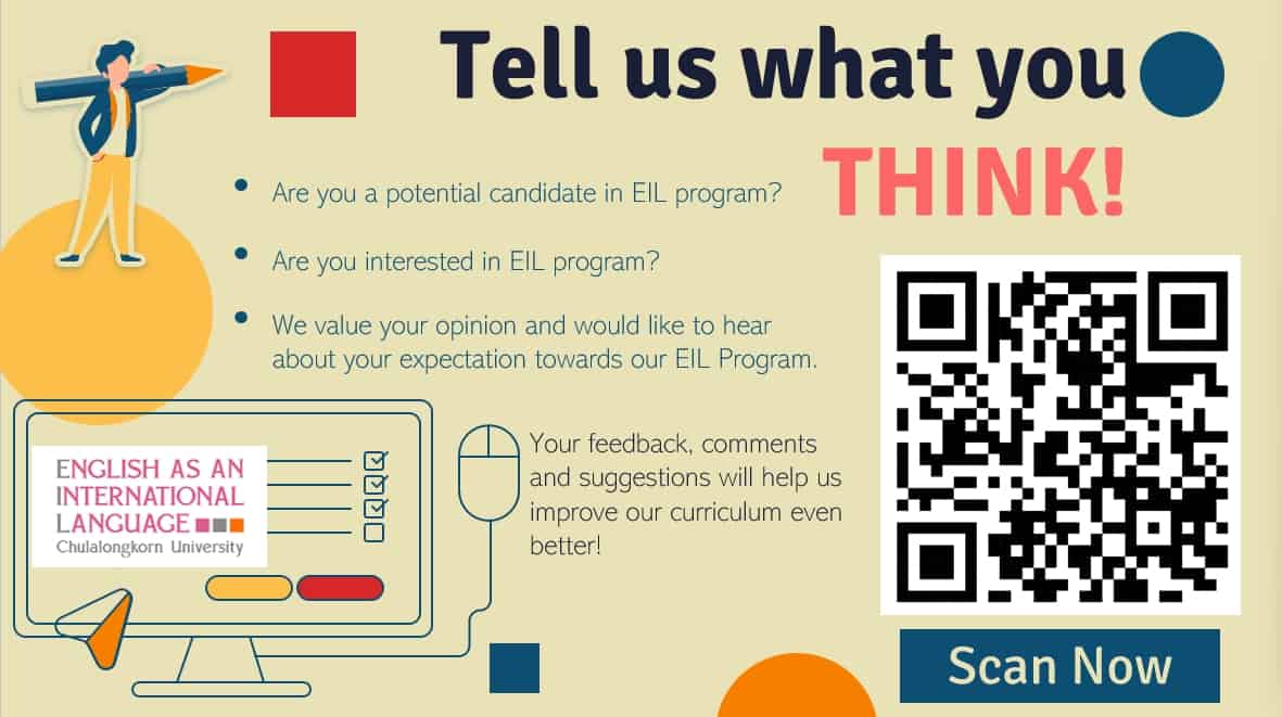 HELP US IMPROVE！ - (EIL) English as an International Language